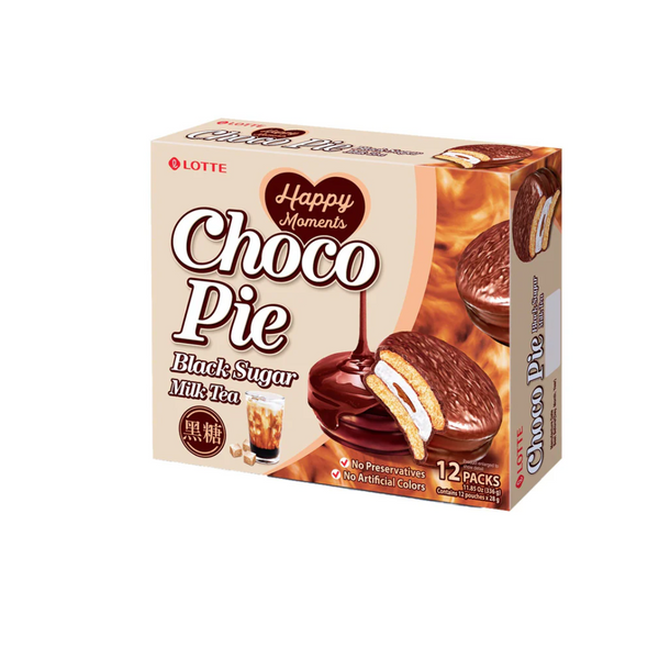Печиво Choco Pie Black Sugar Milk Tea 336г купити недорого за найкращою ...